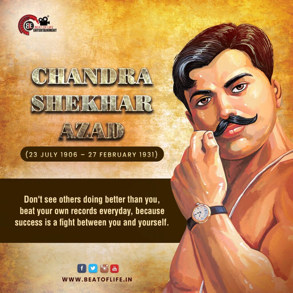 Chandrashekhar Azad - Indian Revolutionary Freedom Fighter - Beat of ...