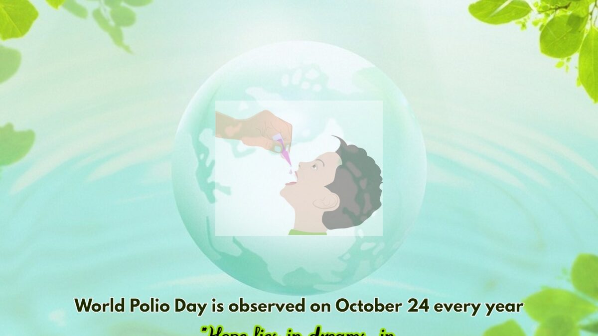 World Polio Day Quotes World Polio Day Observed Every Year Stock