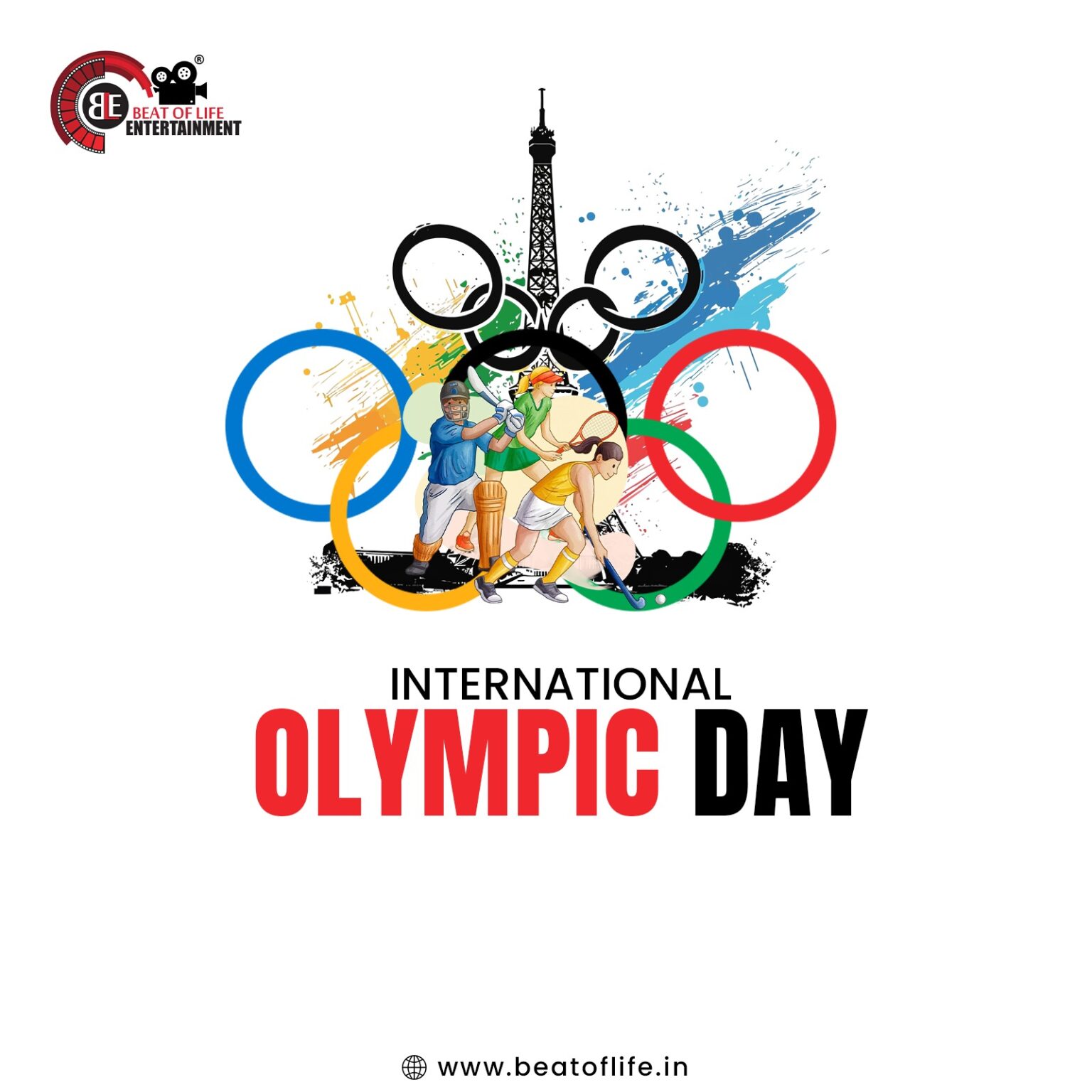 International Olympic Day Wishes 2025 - Beat of Life Entertainment