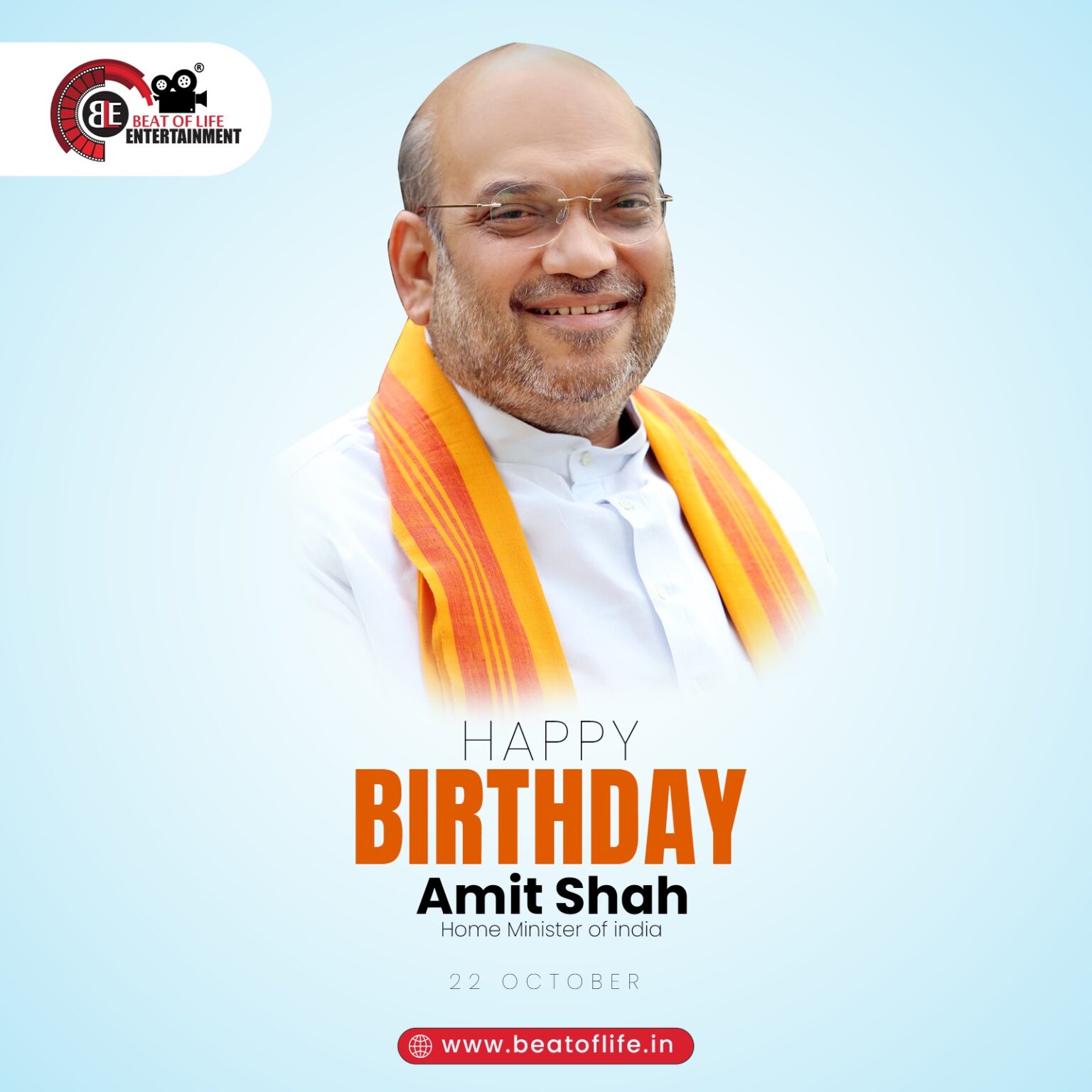 Happy Birthday Amit Shah - Beat of Life Entertainment